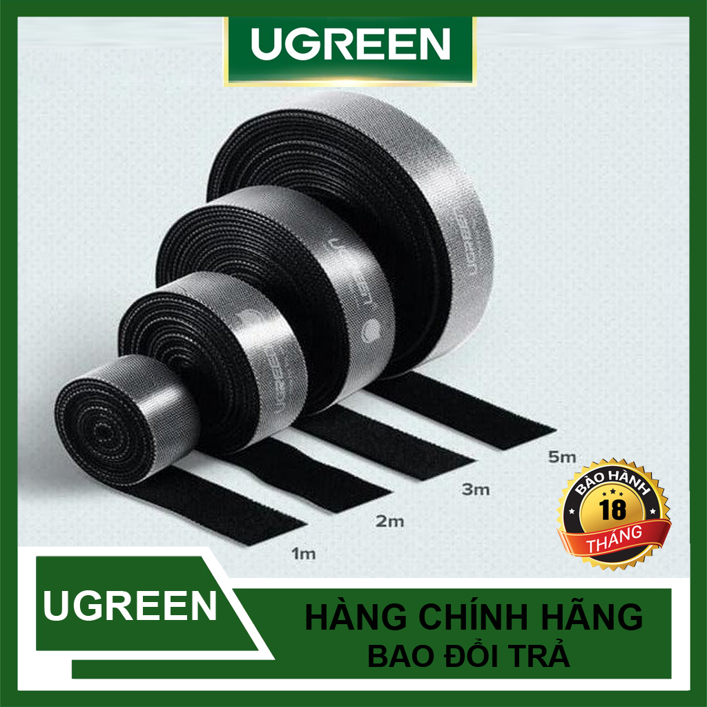 Genuine multi-purpose UGREEN LP124 Velcro strap, gray, 1-5m long ...