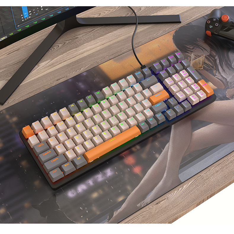 Ziyou K3 Luxury Mechanical Keyboard, Smooth Typing Keys Using Red ...
