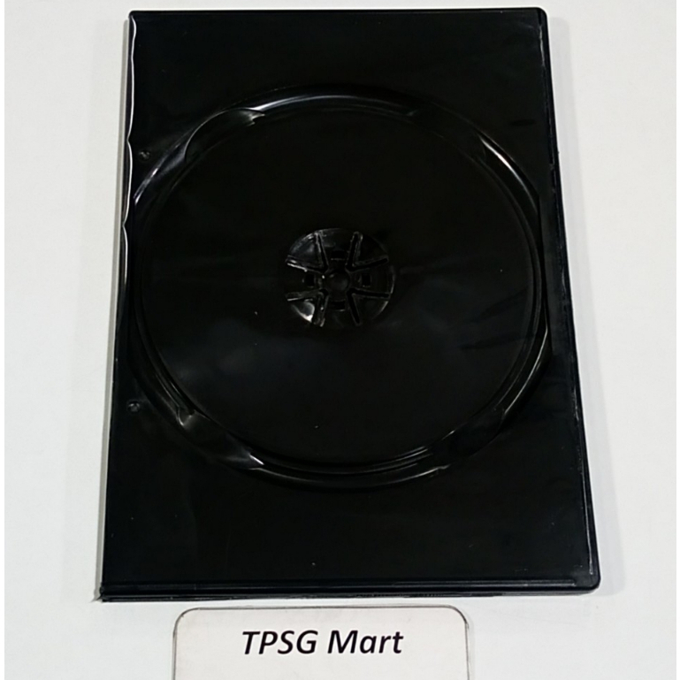 Black plastic CD and DVD box / 1 disc box | Shopee Philippines