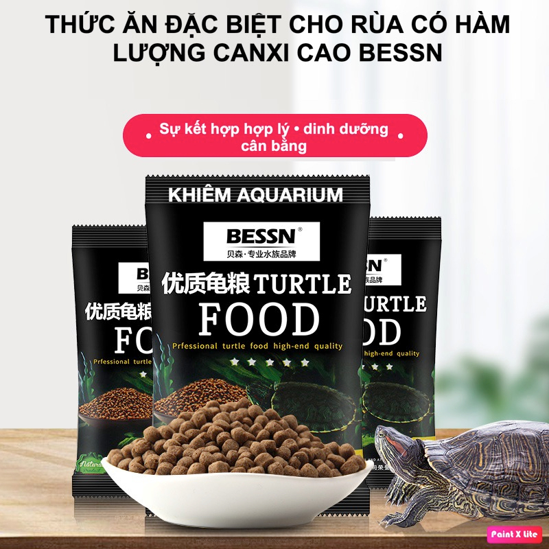 Food common Crocodile Apricot Turtle size 7-8 cm Healthy Turtle Bag 50G ...