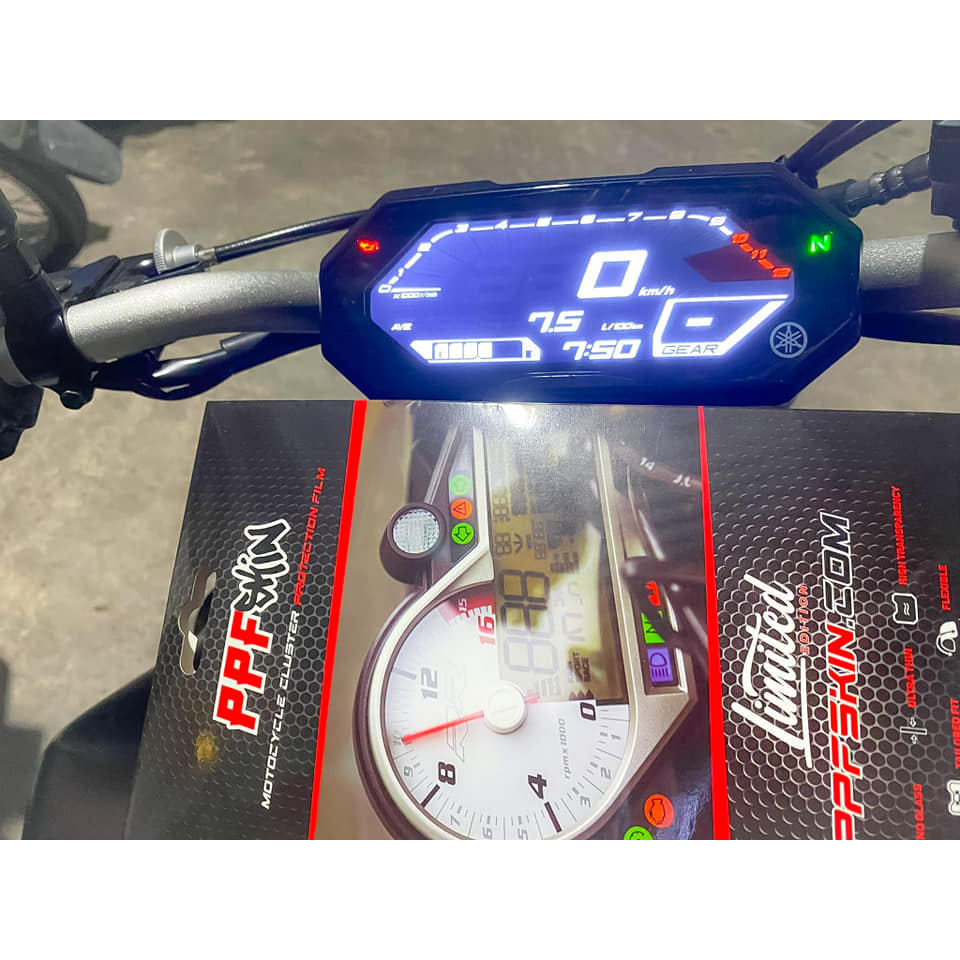 Ppf YAMAHA MT07 FZ07 2022 ..... Uppf car dashboard protection sticker ...