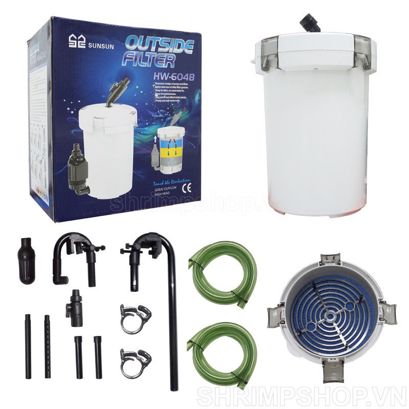 Sunsun hw 604b filter - fish tank filter - aquarium | Shopee Philippines