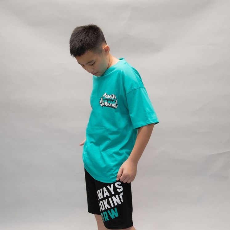 Wide Blue BT T-Shirt With Sunway Letter Printed | Shopee Philippines