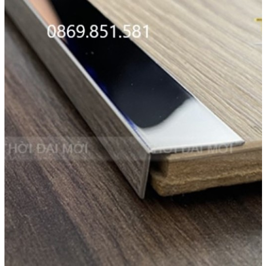 Stainless steel L brace, mirror white, 0.8mm thick, 2m44 long bar ...