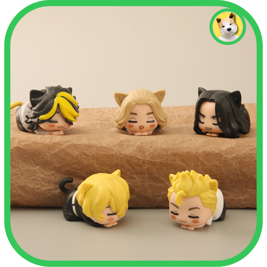 Tokyo Revengers model cute cat character Sano Manjiro Hanagaki ...