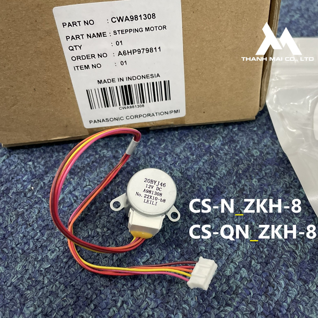 Panasonic air conditioner swing Motor N9ZKH/ N12ZKH/ QN9ZKH/ QN12ZKH ...
