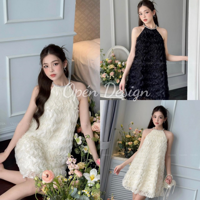Extremely Attractive Wavy Lace Overalls / Dresses (MS034) | Shopee Philippines
