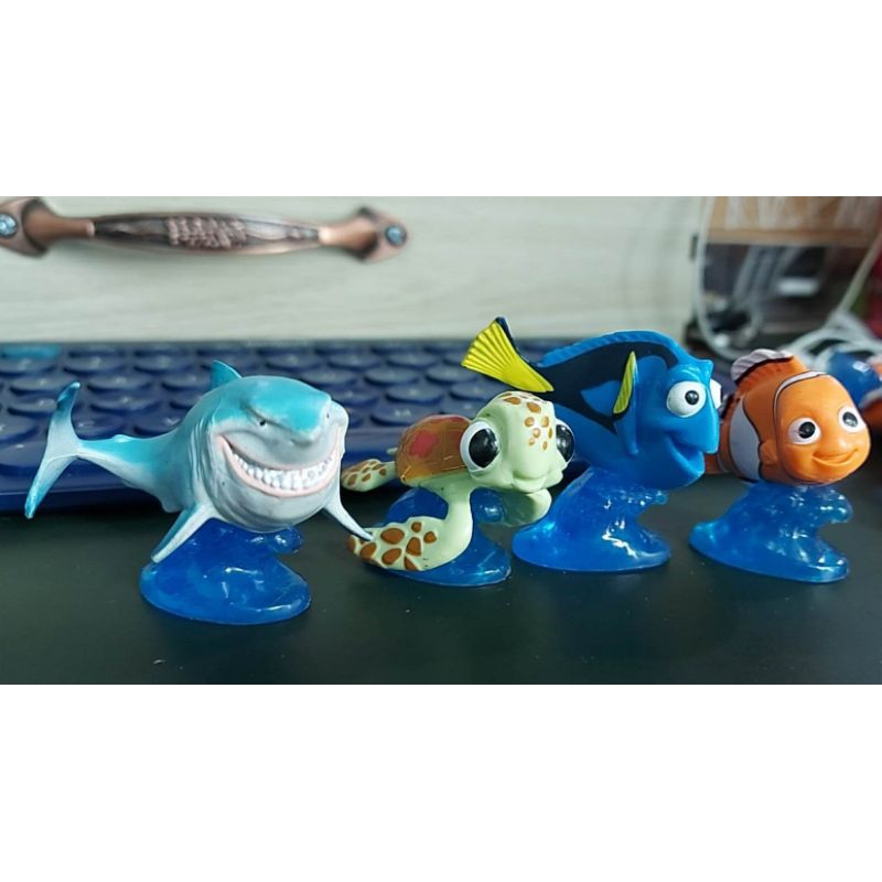Set of 4 characters from the movie Finding Nemo- Disney&Pixar | Shopee ...