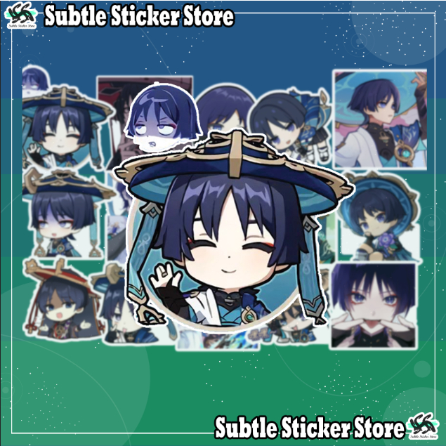 [genshin Impact] - Set Of 10 / 15 Stickers Wanderer / Scaramouche game ...