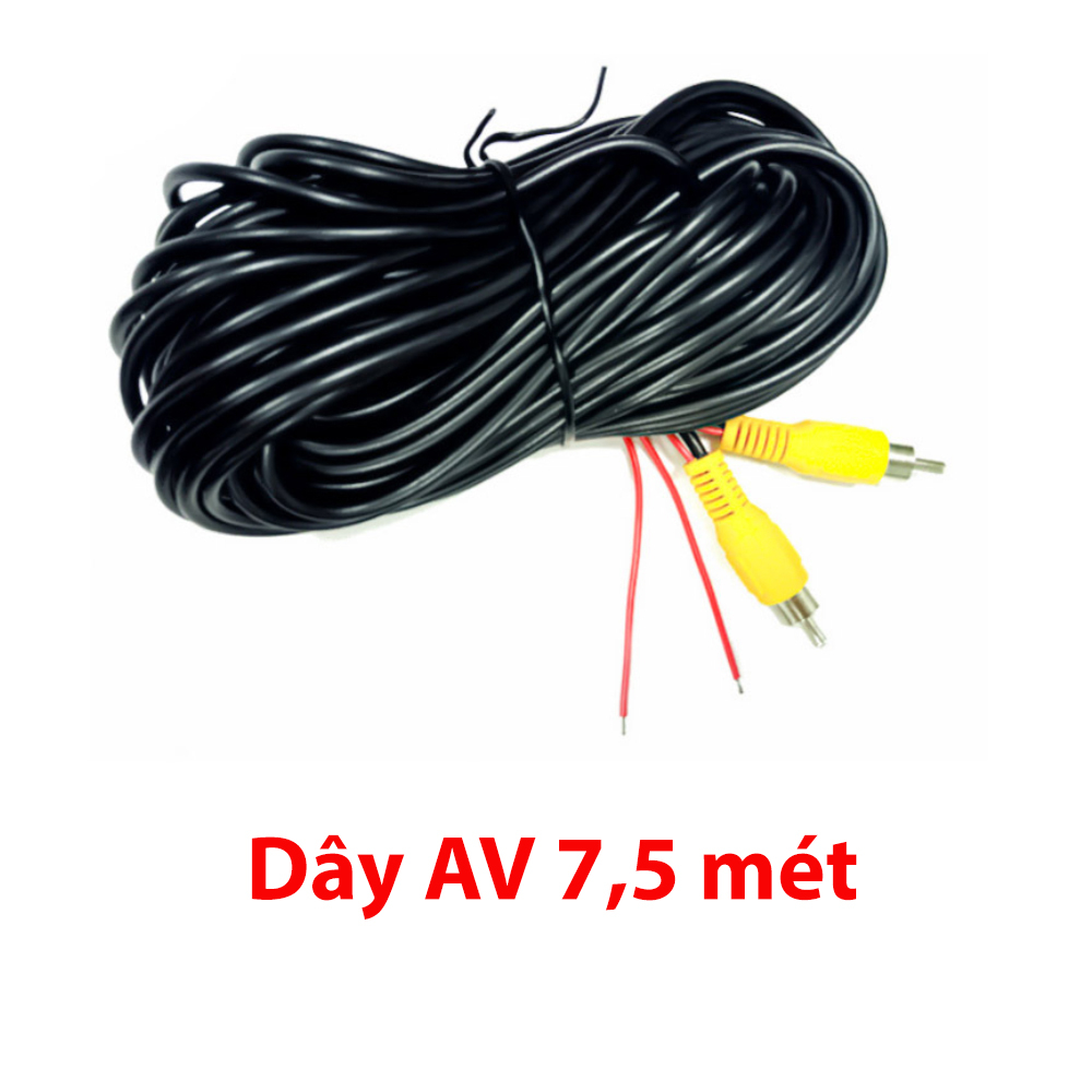 Av cable length 7.5 meters, good quality, Signal wire connecting screen ...