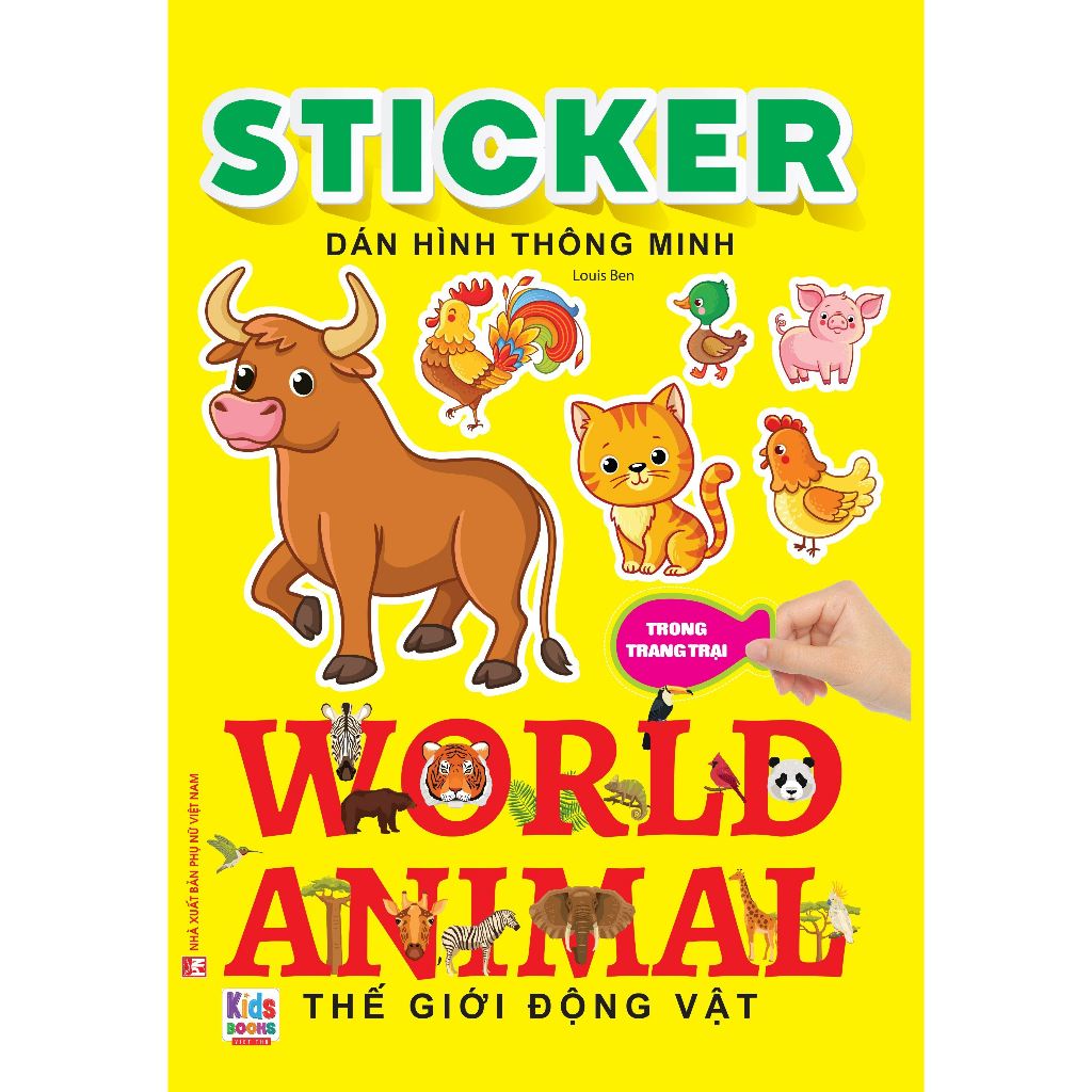 Book - Smart stickers - In the Farm (VT)0 | Shopee Philippines