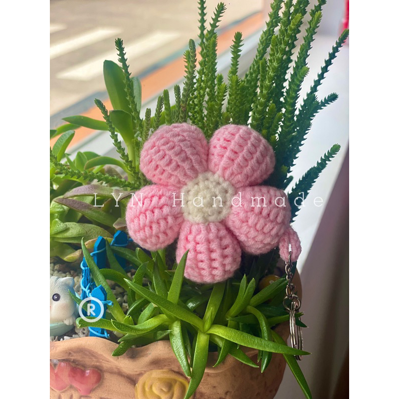 Wool flower keychain | Shopee Philippines