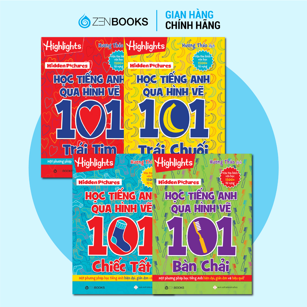 Book - Complete Set of 4 Hidden Pictures - Learn English Through ...
