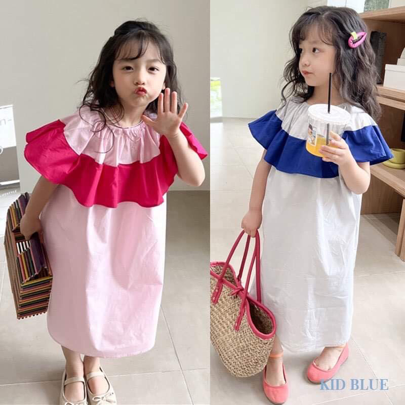 Girls' dresses, off-the-shoulder dresses for children from 12-38kg ...