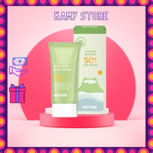 Pretty Skin Cheek Sunscreen - The Pure Jeju Cica Spf50+ Pa ...