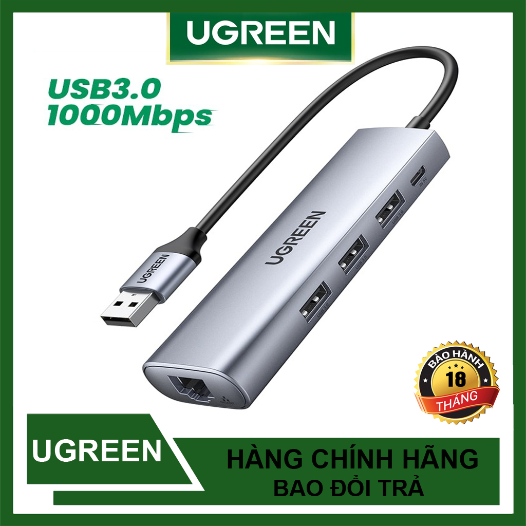 Ugreen 60812 60719 CM266 USB 3.0 to Lan Gigabit 1000Mbps Premium USB ...