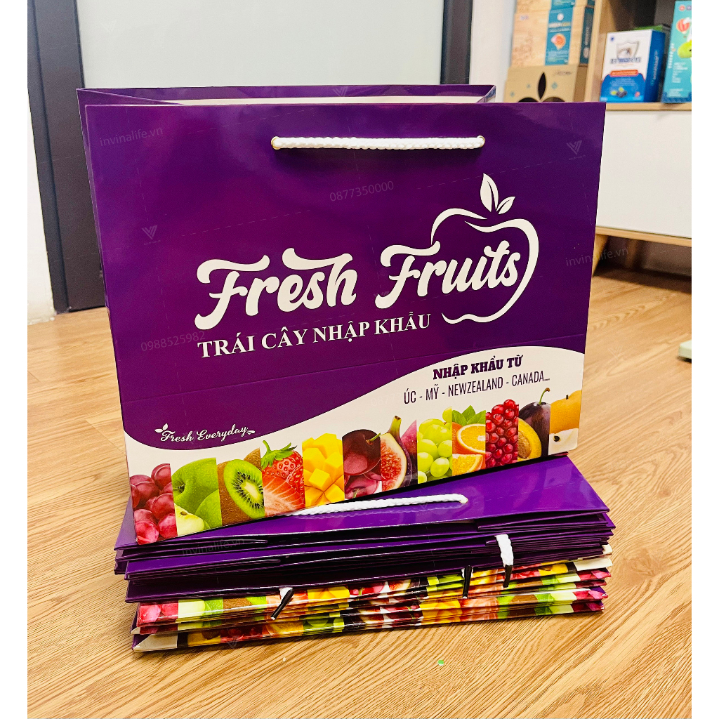 Combo of 10 Bags of Imported Fruits 5kg Purple (5CT) | Shopee Philippines
