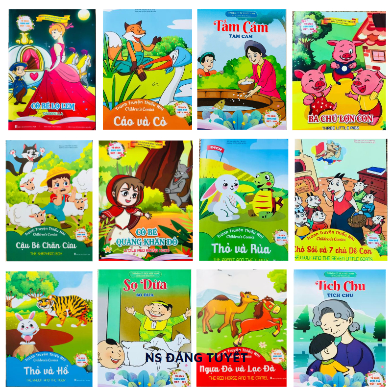 Books - Famous Vietnamese, World, Children's Bilingual Fairy Tales (Odd ...
