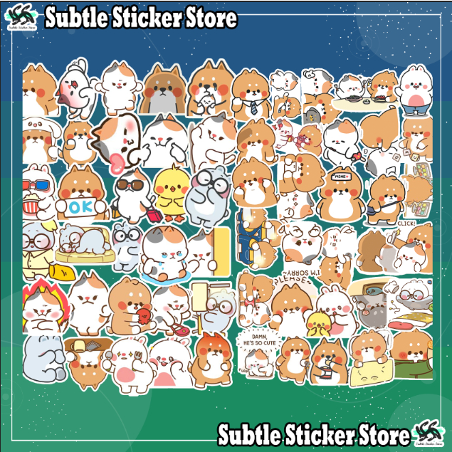 [Tonton friends] - Set 10/15/25/30 Stickers Tonton and friends ...