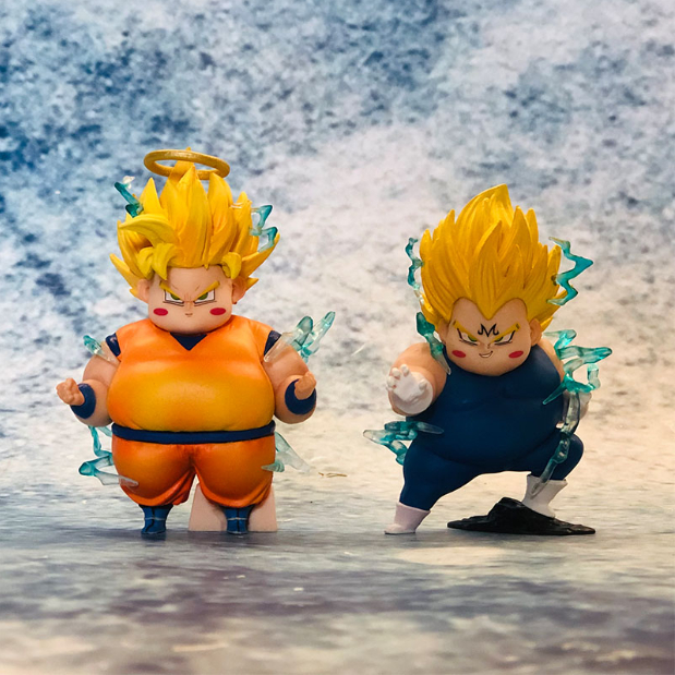 Fat Vegeta and Fat Goku Models - Dragon Ball Vegeta Fat and Goku Fat ...