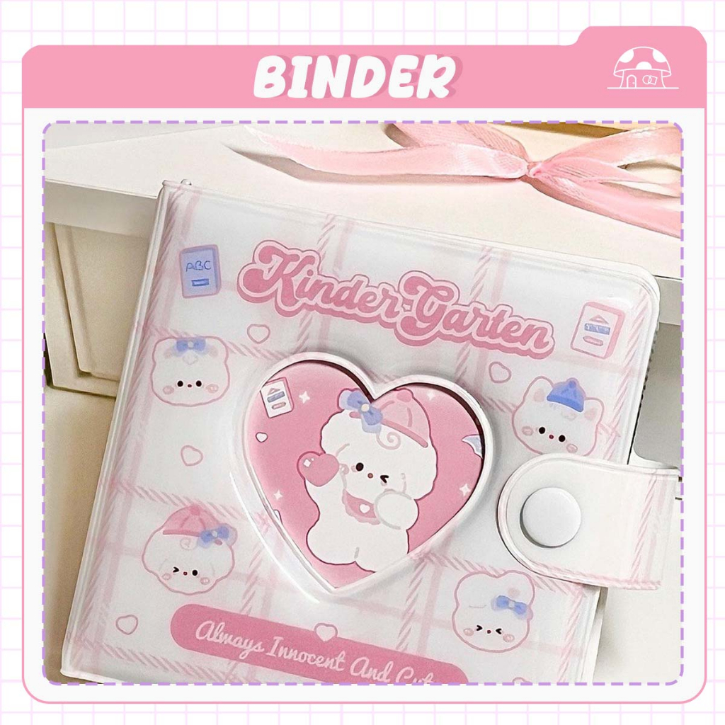 Kindergarten Binder - Dokizai Mini Binder - Binder With Super Smooth ...