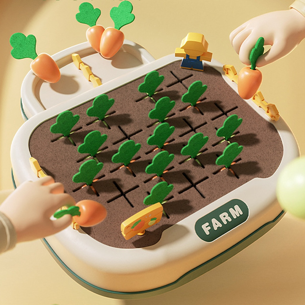 Smart children's toy for learning rabbits and carrot farms for children ...