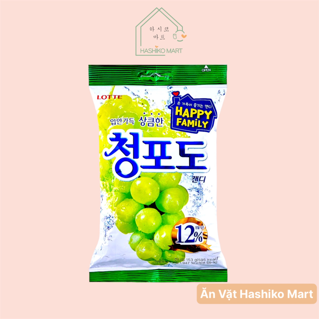 Lotte Korean Green Grape Candy 153G | Shopee Philippines
