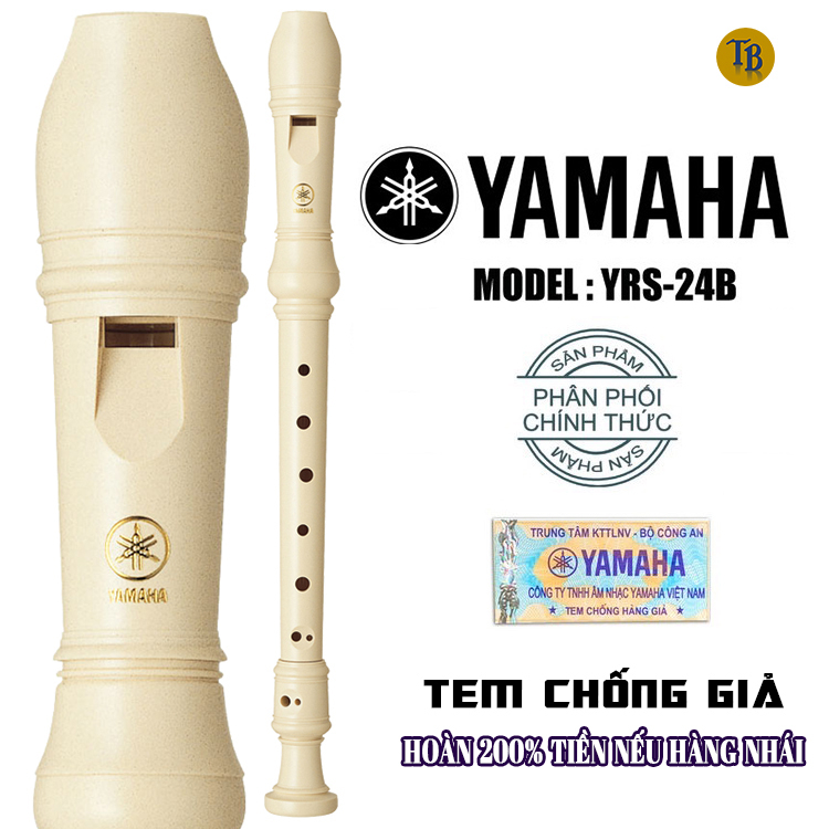 [Genuine] Yamaha YRS-24B Soprano Recorder Flute Tone C (C) Baroque ...