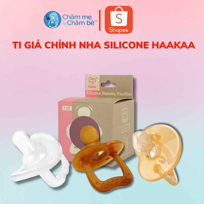 Haakaa orthodontic pacifiers and pacifiers. Soft, high quality silicone ...