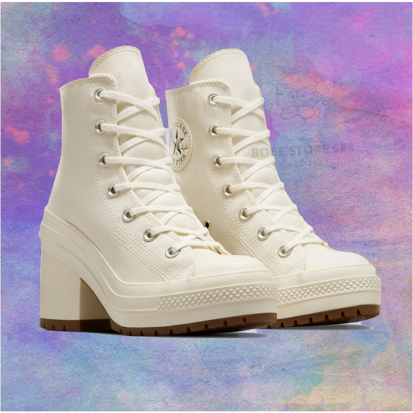 Converse Chuck Taylor Chuck 70 De Luxe Heel High white Shoes (Full box ...