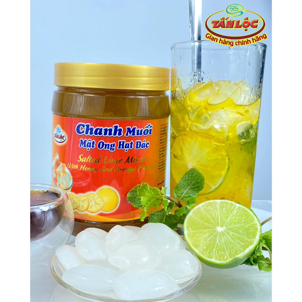 TAN LOC Salted Lemon, Dac Seeds, Honey Jar 900gr, Completely Natural ...