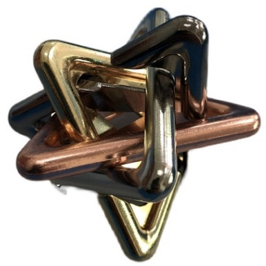 Intellectual toys_Brain challenges_Tetrahedron- Hanayama Puzzle_Brain ...