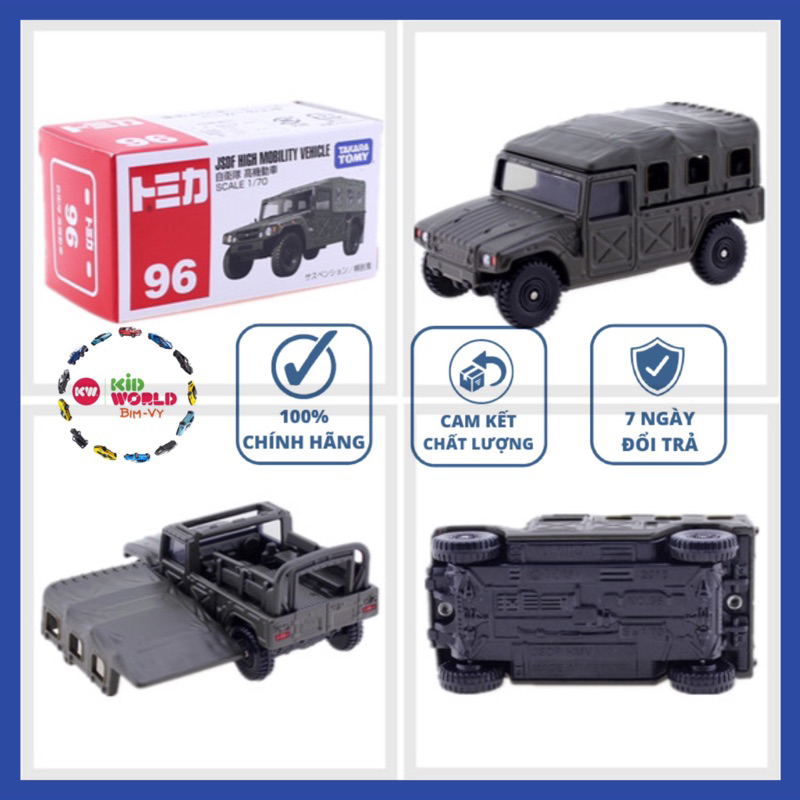 Tomica Box JSDF High Mobility Vehicle. No.96. Scale 1:70. | Shopee ...
