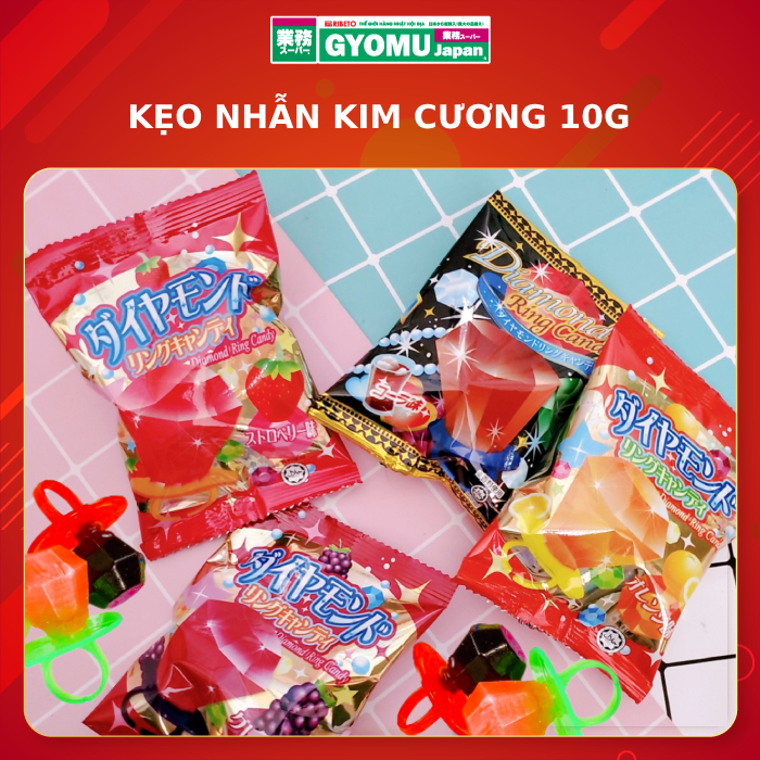 Cola Ring Candy, Diamond Ring Candy Fruit Flavor 10g | Shopee Philippines