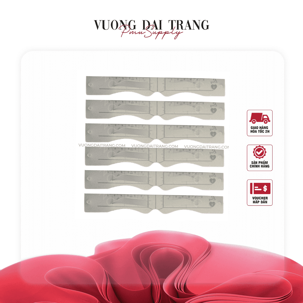 Flexible Ruler Set To Draw Eyebrows | Shopee Philippines