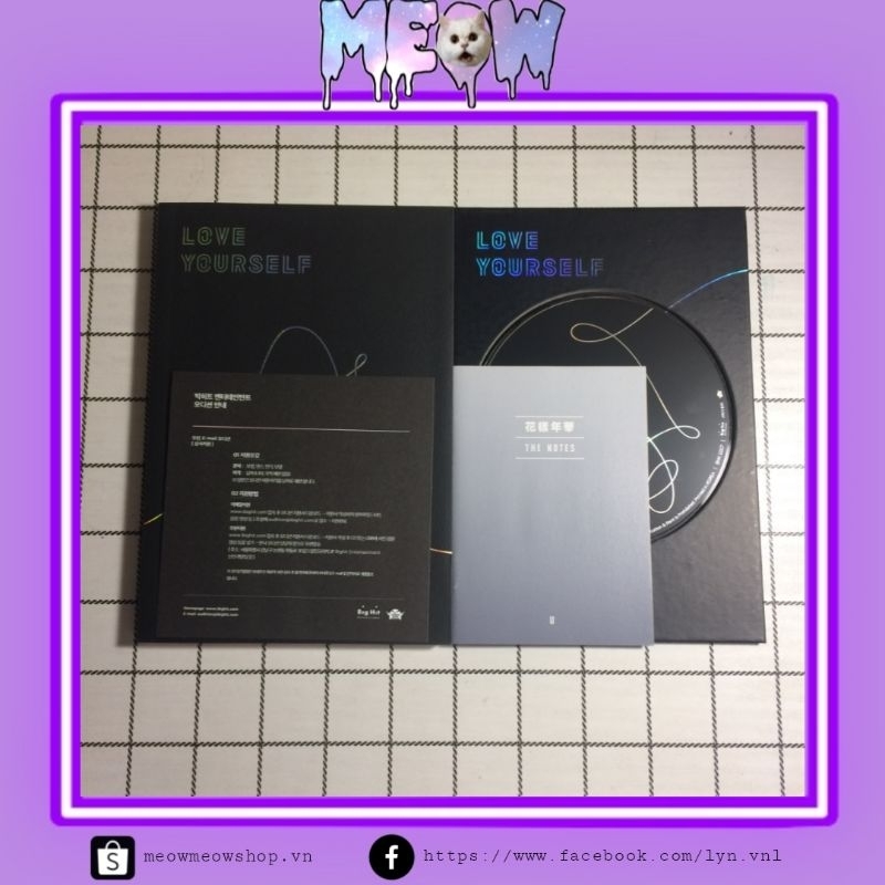 Empty BTS Album Love Yourself: Tear (Ver U) | Shopee Philippines