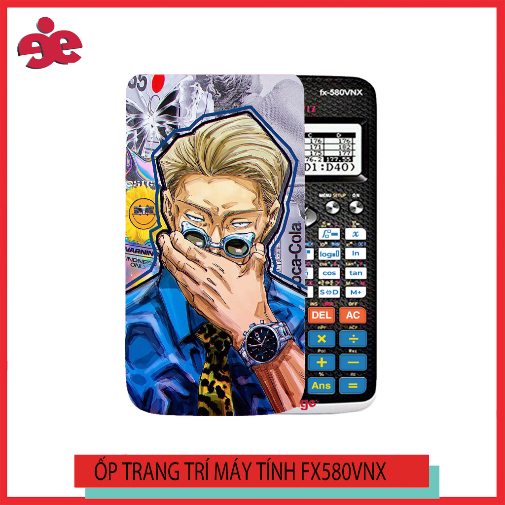 Casio FX 580VNX Computer Decorative Case anime Photo Reply - Print On ...