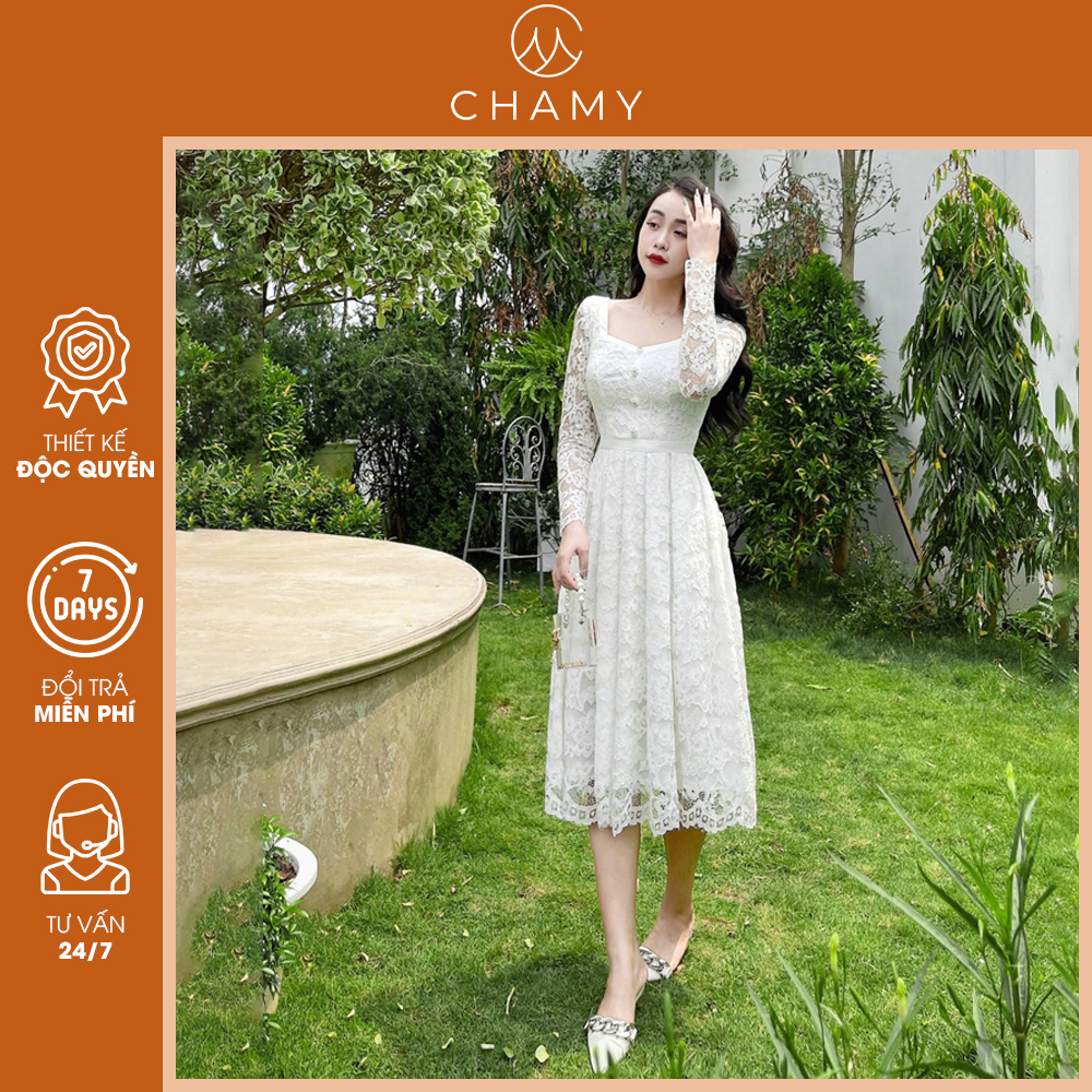 Mia Dress women's Dress with long vintage pleated form, high quality ...