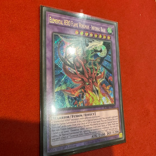 [Genuine Yugioh Card] Elemental HERO Flame Wingman - Infernal Rage ...