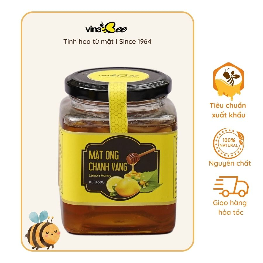 Vinabee lemon honey - 450g, 1000g | Shopee Philippines