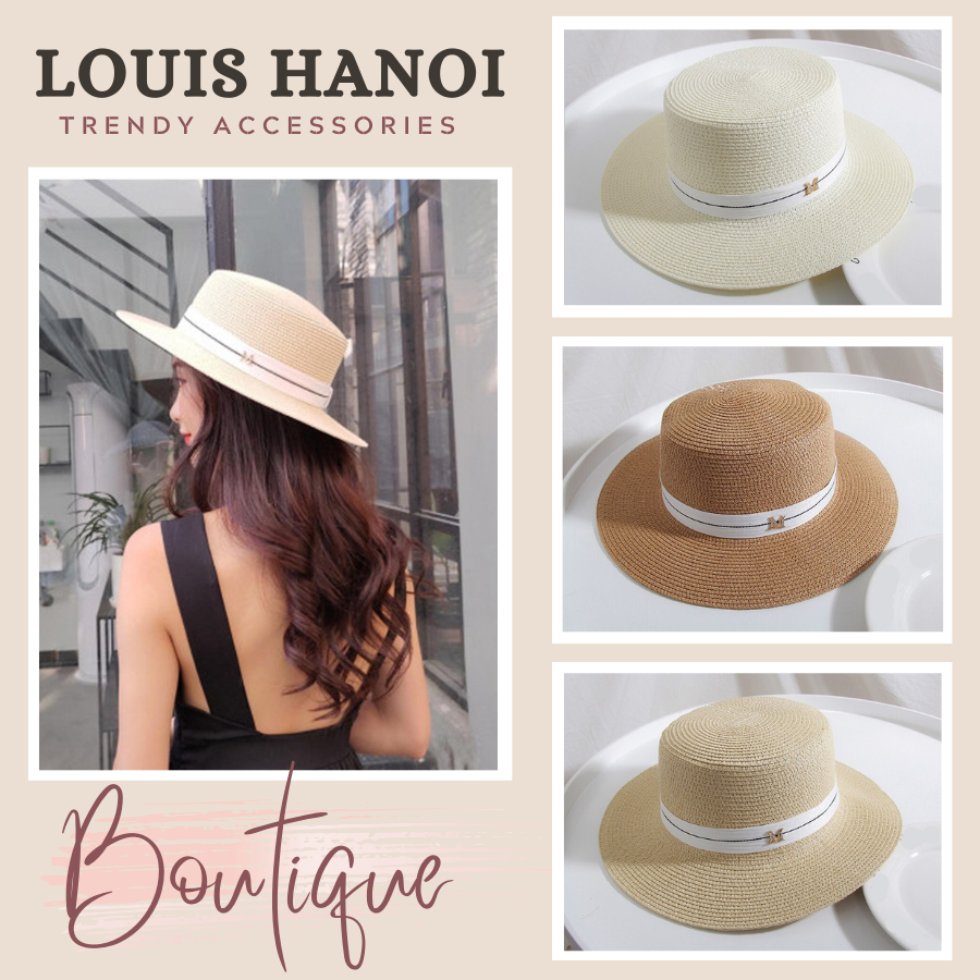 Small Brim Beach Hat, Square Head, M Tag (Super Chic) | Shopee Philippines