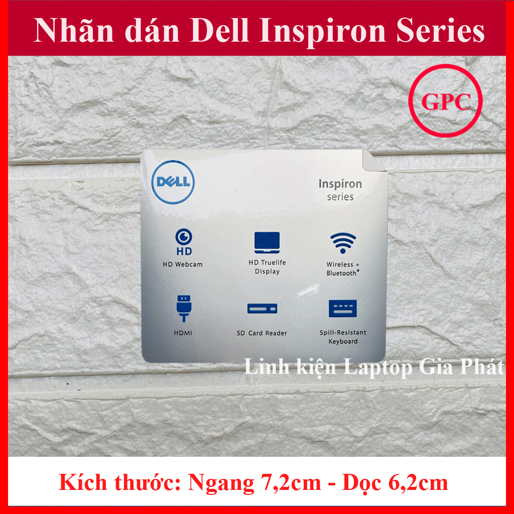 Dell Inspiron Sticker - White Laptop Skin Cover | Shopee Philippines