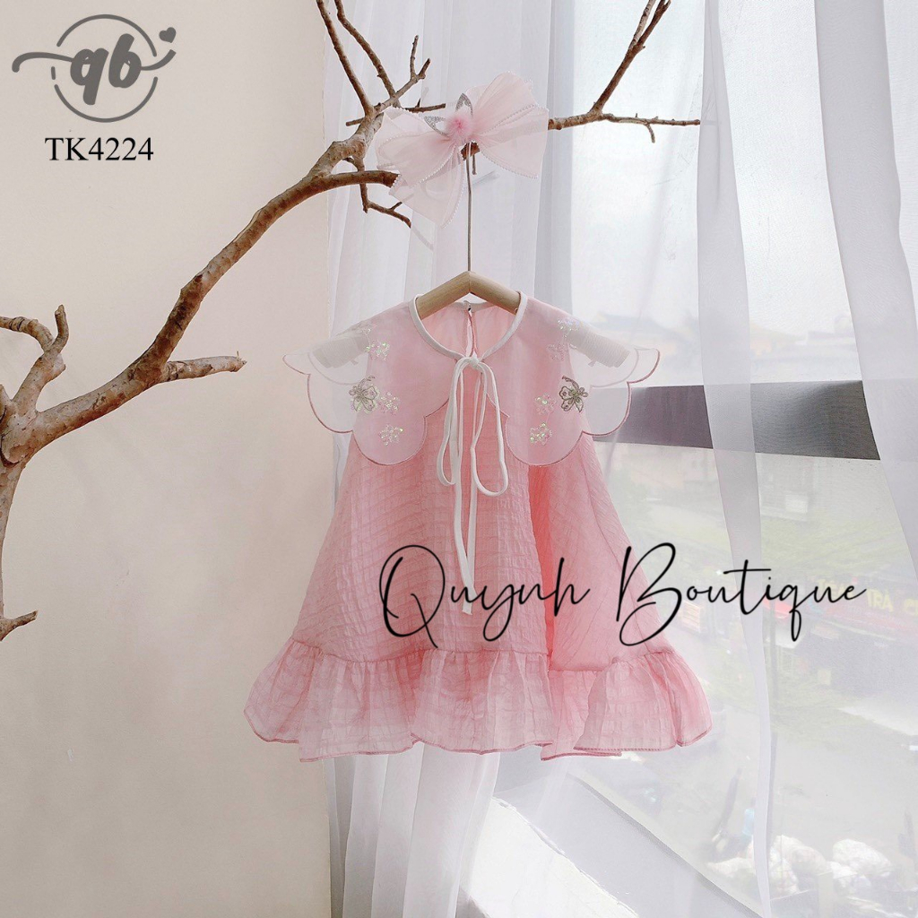 Princess Dress Baby Girl Dress Slingshotch Raw Chiffon Quynh Boutique ...