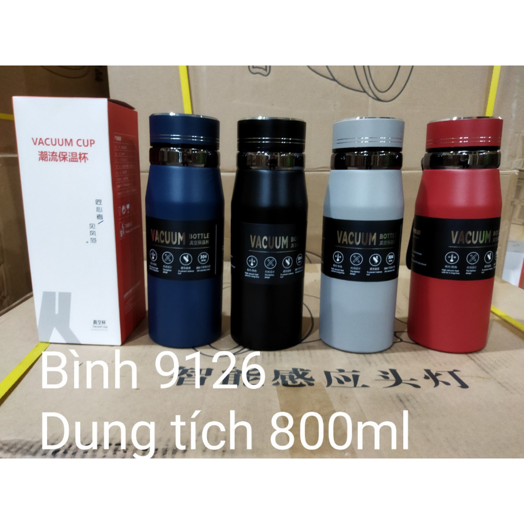 Thermos Bottle With Capacity Of 800ML (Code 9126, 8207,8308, 9109, VN ...