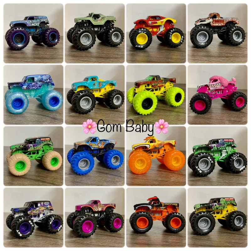 Monster Jam toy car scale 1:64 with many latest models {Customers ...