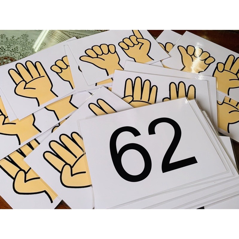 Japanese Finger Math Hand Set - Separate Set | Shopee Philippines