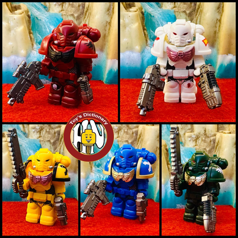 Assembling Toys - War Hammer Model - Minifigures War Hammer MY601-605 ...