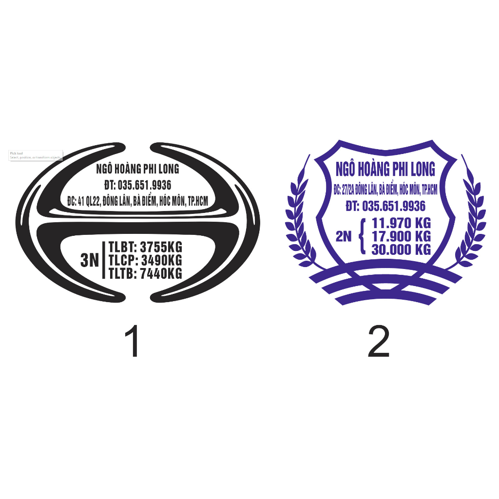 Vehicle Load Logo DECAL Stamp as Required | Shopee Philippines