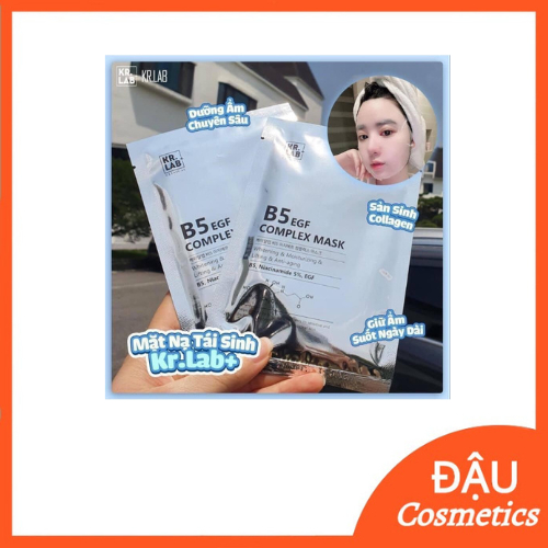 Korean MASK KR.LAB B5 EGF COMPLEX MASK (Set of 10 pieces) | Shopee ...