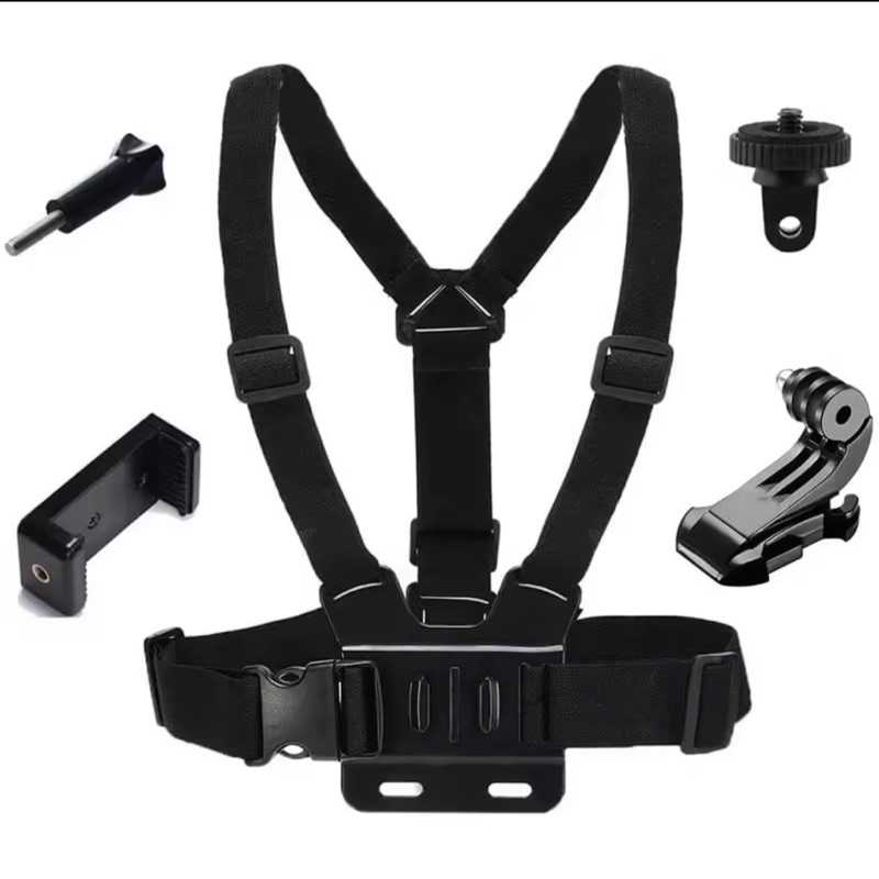 Comb chest strap for gopro phones, gopro camera accessories | Shopee ...